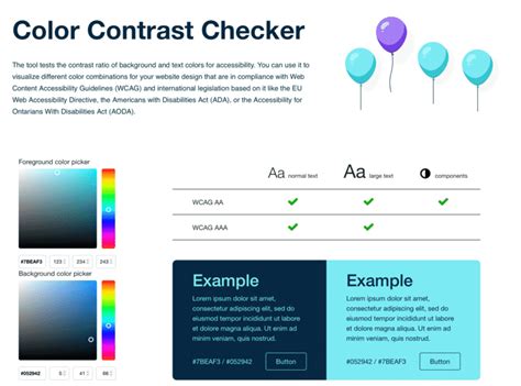 Axess Lab Top Seven Free Color Contrast Checkers Analyzers