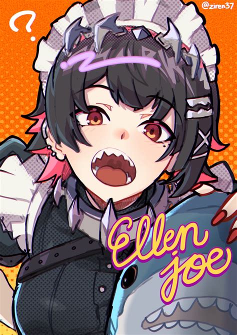Ellen Joe Zenless Zone Zero Drawn By Ziren Danbooru