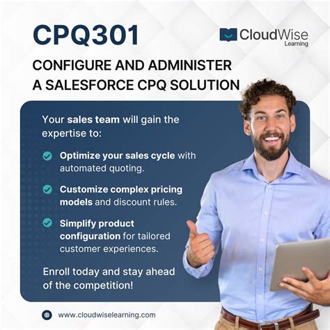 Cloudwise Learning On Linkedin Salesforcecpq Cpq301 Salesautomation Upskilling