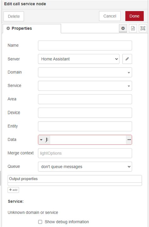 Annoying Node Red Problem After An Update When I Drag In A Call