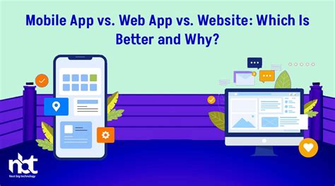 Mobile App Vs Web App Vs Website Which Is Better And Why Next Big