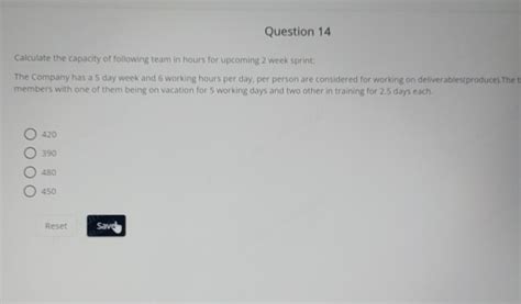 Solved Question Calculate The Capacity Of Following Team Chegg Com