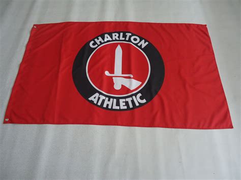 Charlton Athletic Football Club Flag 3x5ft Banner 100 Polyester