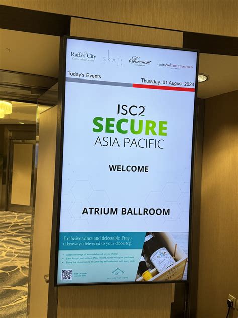 Christopher M On Linkedin We Had A Great Day Today At The Isc2 Secure Asia Pacific Event Here In…