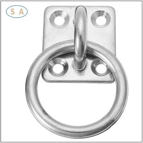 Factory Price Rigging Hardware Wire Rope Pad Eye Stainless Steel Eye