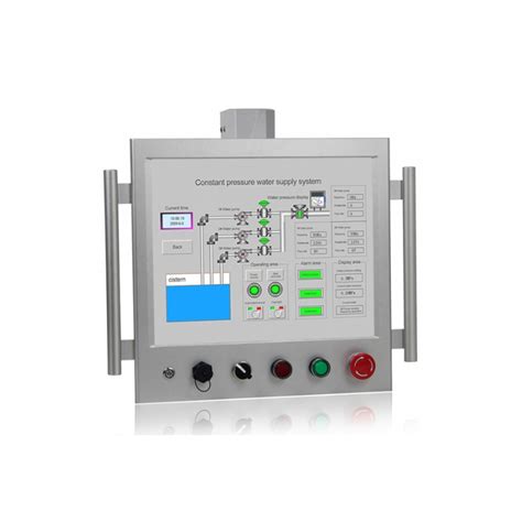 Robust 17 Hmi Panel Pc Med Berøringsskærm Ip65 Med Betjeningsknapper Og Strømafbryder På