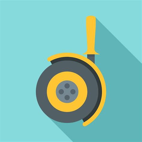 Premium Vector Angle Cut Machine Icon Flat Illustration Of Angle Cut