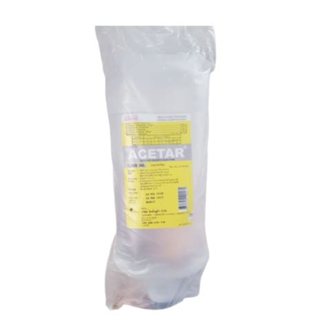 Acetar Acetate Ringer Injection Thai Otsuka Pack1000ml Buymed