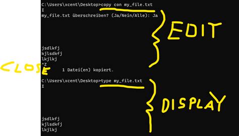 5 Easy Ways To Edit A Text File From Command Line Windows Be On The
