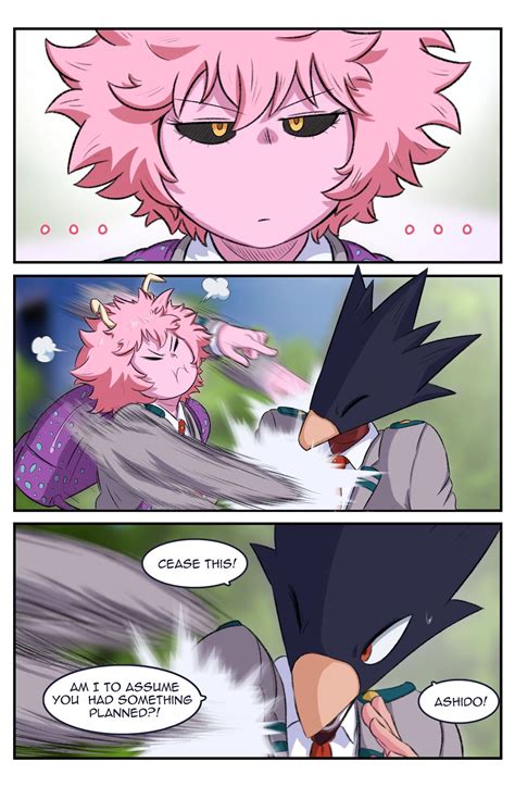 My Hero Academia As Thanks Mina X Tokoyami Greatm8