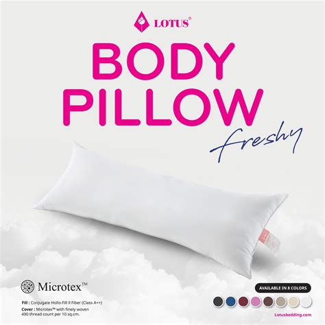 Lotus หมอนบอร์ดี้ใยสังเคราะห์ รุ่น Freshy ส่งฟรี Shopee Thailand