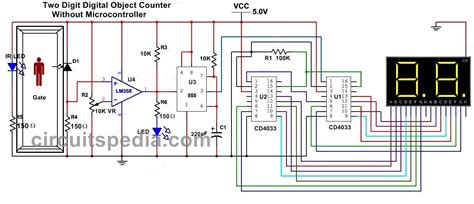 2 Digit Digital Object Counter Digital Object Counter Using Infrared