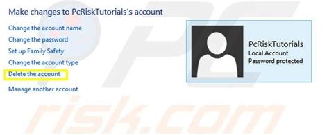 How To Create And Remove User Accounts On Windows 8