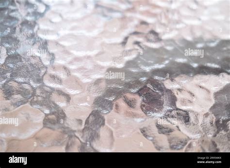 Pattern Textured Glass Panel Used For Table Decoration Abstact