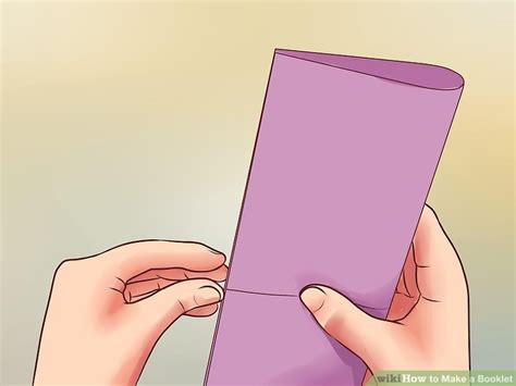 3 Ways To Make A Booklet WikiHow