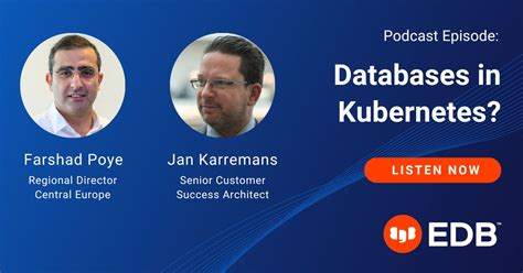 Franck Unternahrer On Linkedin Kubernetes Databaseintegration Edb