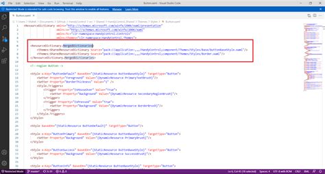 Remove Mergeddictionaries From Styles · Issue 893 · Handyorghandycontrol · Github