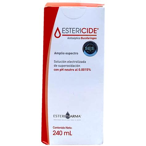 Estericide Bucofaringeo Sol240ml Farmacias Popular El Molinito