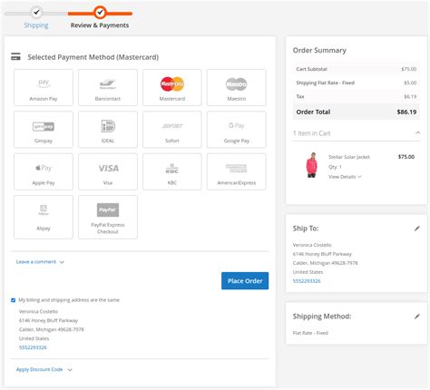 Set Default Payment Method In Magento Checkout