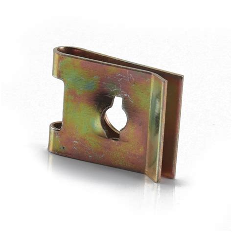 A2744 50 In 1 U 형 너트 키트 첨탑 클립 No6 아연 속도 패스너 러그 너트