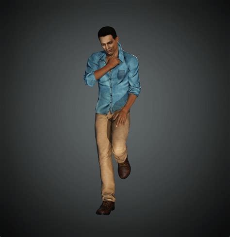 Unity Digital Human Hs Free D Model Animated Rigged Cgtrader