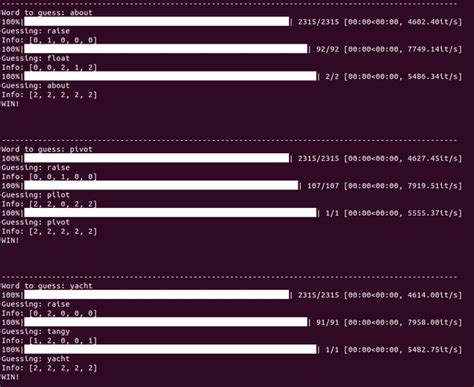 Entropy Based Strategy To Solving Wordle In 75 Lines Of Code Rpython