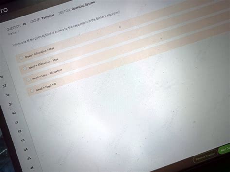Solved Texts Section Operating System Group Technical Question 48