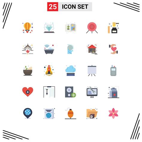 25 Universal Flat Colors Set For Web And Mobile Applications Organic