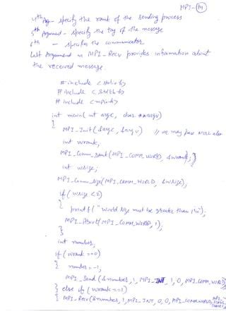 MPI Message Passing Interface Pdf