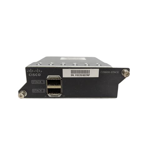 800 37538 02 Módulo Cisco C2960x Stack V2