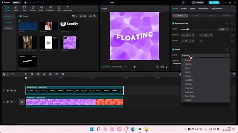 Floating Text Effect Tutorial On Capcut Pc Youtube