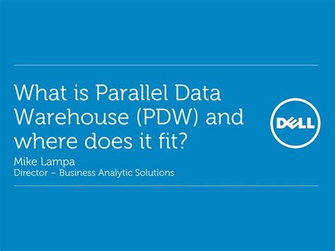 Ppt What Is Parallel Data Warehouse Pdw And Where Does It Fit Powerpoint Presentation Id