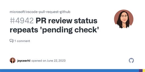Pr Review Status Repeats Pending Check · Issue 4942 · Microsoft