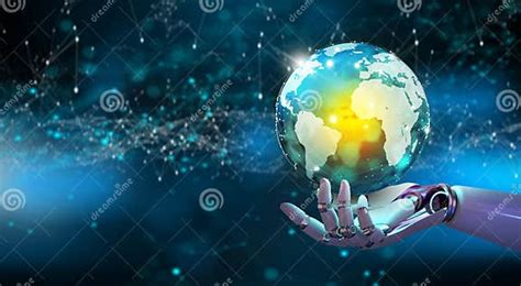 Global Network Connection Big Data Analytic Business Artificial