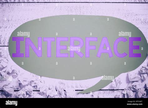 Conceptual Caption Interface Business Showcase Point Of Meeting And