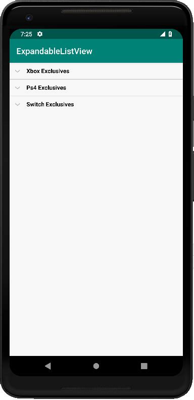 Github Jerrehj Expandablelistview Expandablelsitview