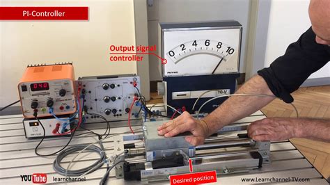 tutorial closed loop control pid controller at the example of a