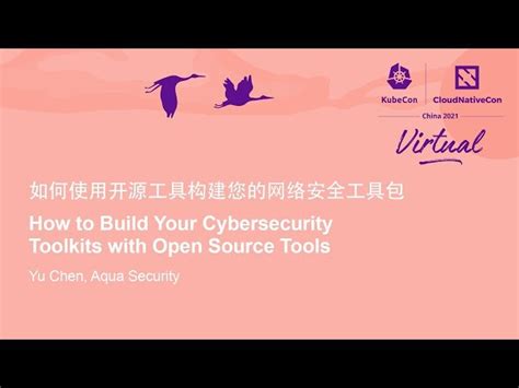 Conference Talks Talk How To Build Your Cybersecurity Toolkits With Open Source Tools From Cncf
