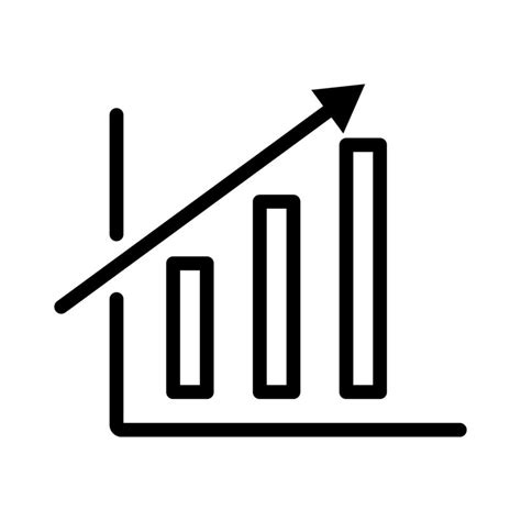 Simple Bar Graph Statistics And Growth Vector 26322677 Vector Art At Vecteezy