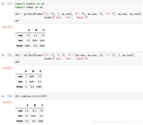 Pandas知识点 合并操作combinepython Combine Csdn博客