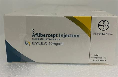 Bayer Eylea Aflibercept Injection At ₹ 45000 Box In Ahmedabad Id 27463032930