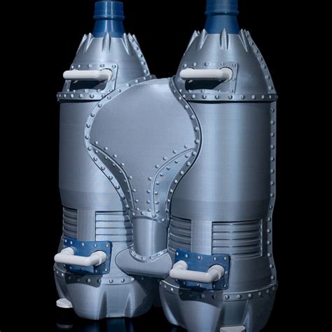 3d Printable Collapsible Jetpack By Stlflix