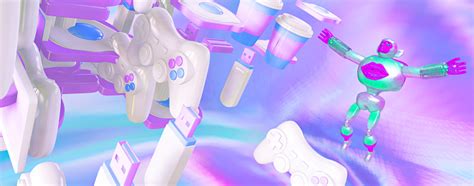 미니멀한 양식에 일치시키는 콜라주 배너 아트 3d 렌더링 게임 패드 및 추상 문자 개체 게임 컨셉 게이머에 대한 스톡 사진 및 기타 이미지 Istock