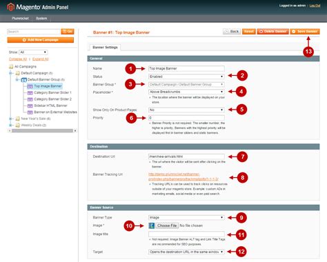 How To Configure Magento Banner Pro Extension V X Magento Banner Pro V X Configuration