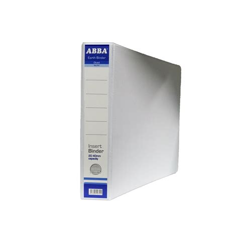 Abba File Insert Binder File 2d Ring File Hard Cover Arch File Voucher