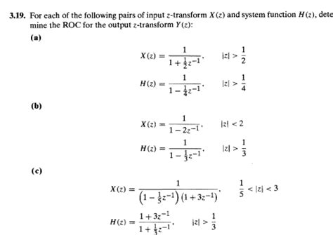 Solved 319 For Each Of The Following Pairs Of Input