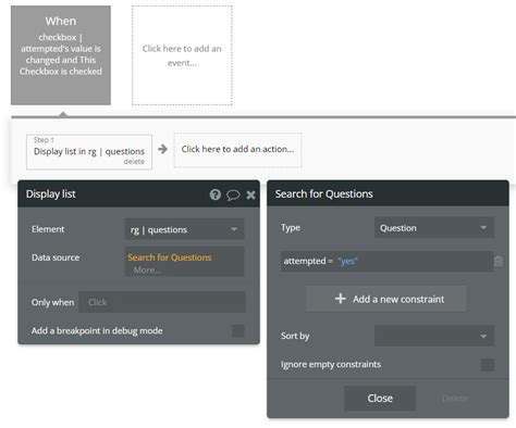 Conditional Filtering Repeating Group 2 By Mikeloc Database