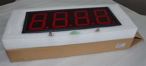 10 Inch Outdoor Large 7 Segment Modbus Rtu Protocol 4 Bit Rs485 Waterproof Digital Tube Display