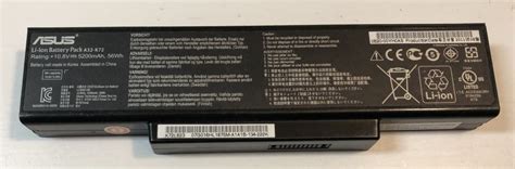 Original Baterija Za Asus Laptope A K V Wh Mah