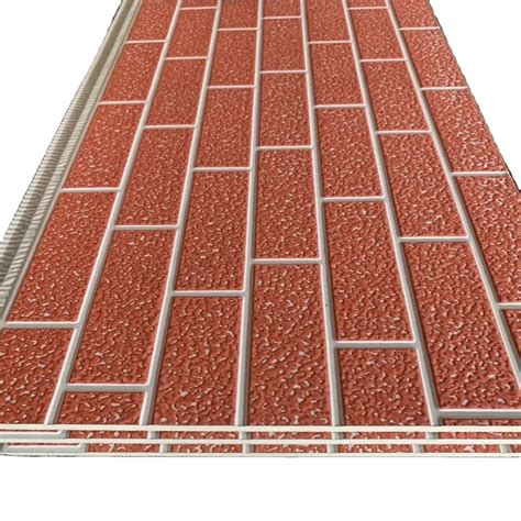 16mm Insulation Metal Siding Polyurethane Sandwich Panels Pu Foam
